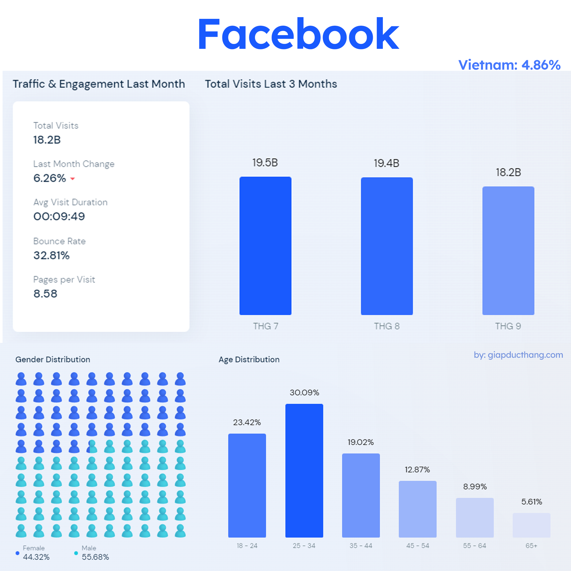 Vài điều hay ho về Facebook, TikTok, Shopee và Lazada - Giáp Đức Thắng